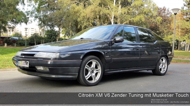 Citroën XM V6 Zender Tuning mit Musketier Touch - Böse X-Beine & Co.