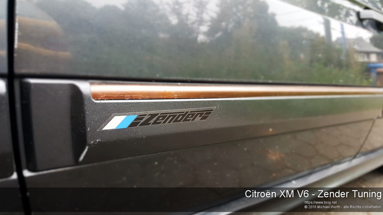 Citroën XM V6 Zender Tuning - ein i-Tüpfelchen - Böse X-Beine & Co.