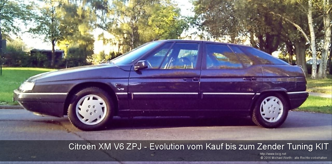 Citroën XM V6 ZPJ - Evolution vom Kauf bis zum Zender Tuning KIT - Böse ...