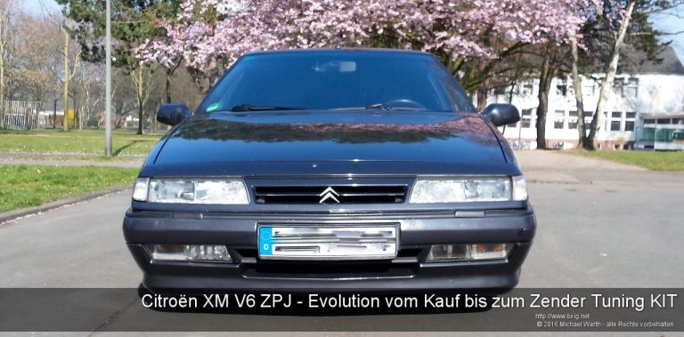 Citroën XM V6 ZPJ - Evolution vom Kauf bis zum Zender Tuning KIT - Böse ...